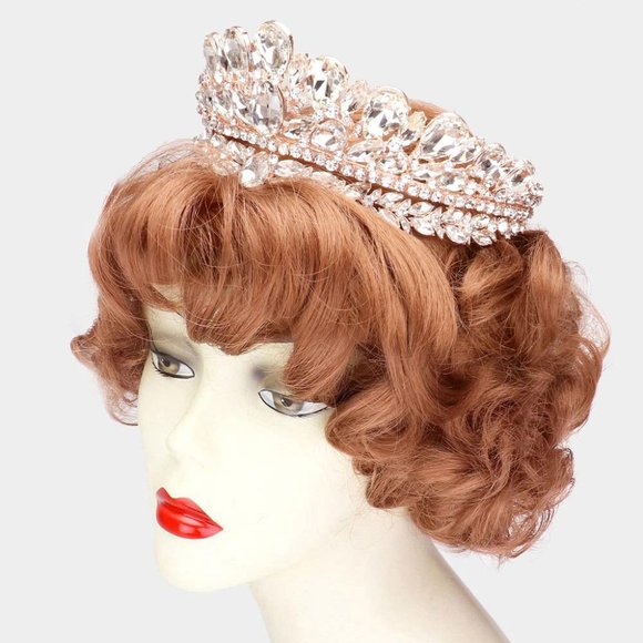 Accessories | Multi Stone Cluster Princess Tiara | Poshmark